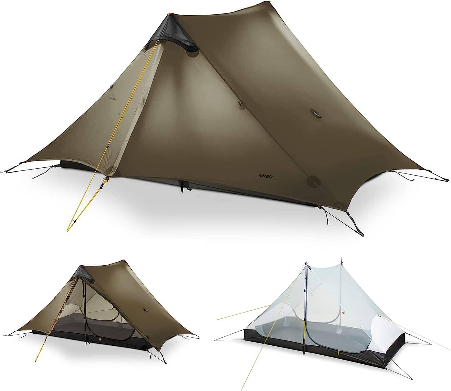 Lanshan Camping Tent Ultralight 2-Person Backpacking Tent Review at Amy ...