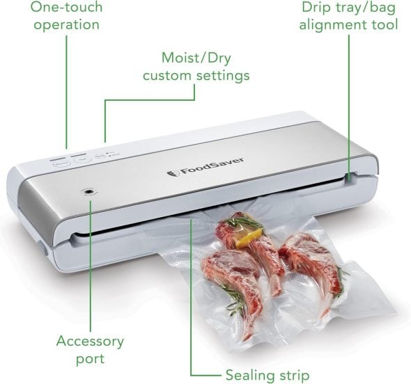 FoodSaver Compact Vacuum Sealer Machine
